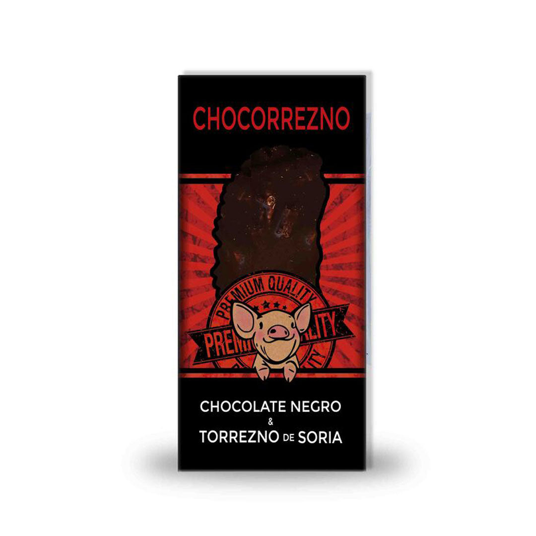Chocorrezno Negro — Chocolate 72% con Torrezno de Soria – cafesytes.com